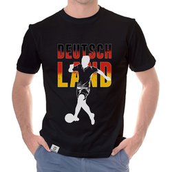 Fußball Deutschland - Herren T-Shirt für WM und EM